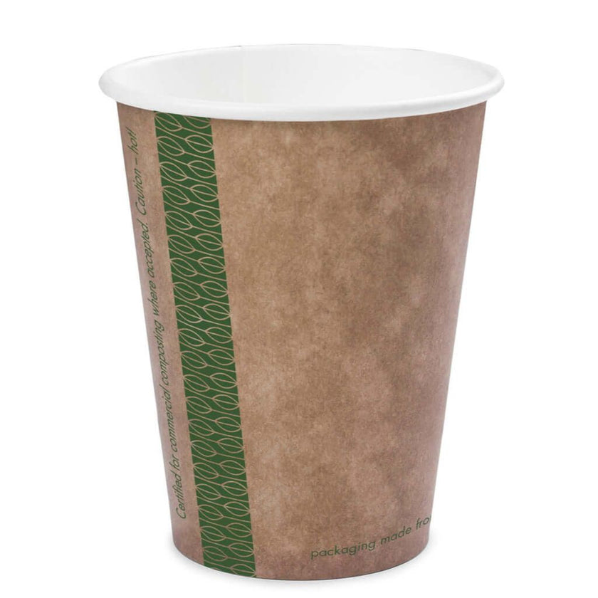 16oz Vegware Kraft Single Wall Disposable Cups | 1000 – A1 Coffee