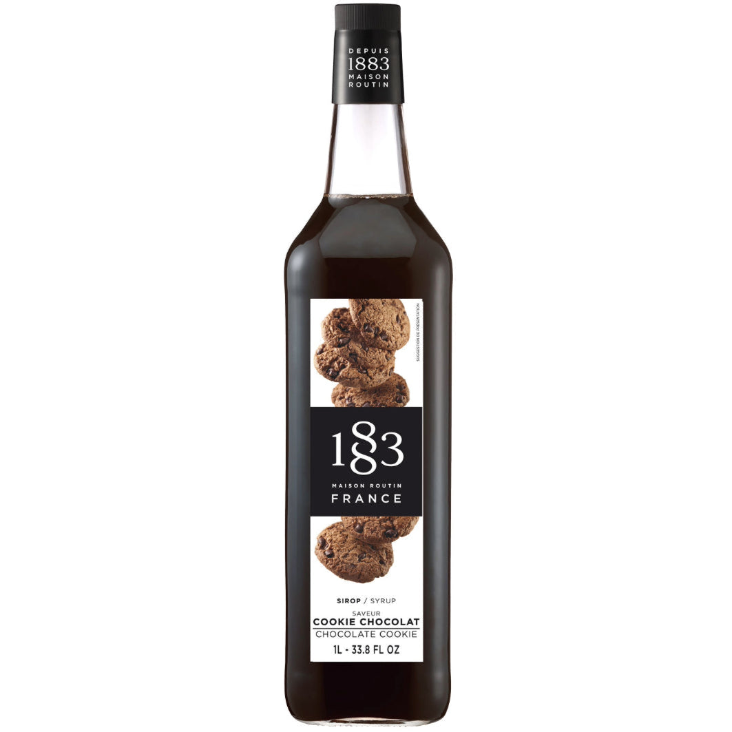 1883 Maison Routin Chocolate Cookie Syrup | 1 Litre Glass Bottle – A1 ...