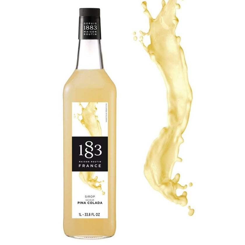 1883 Maison Routin Pina Colada Syrup | 1 Litre Glass Bottle – A1 Coffee