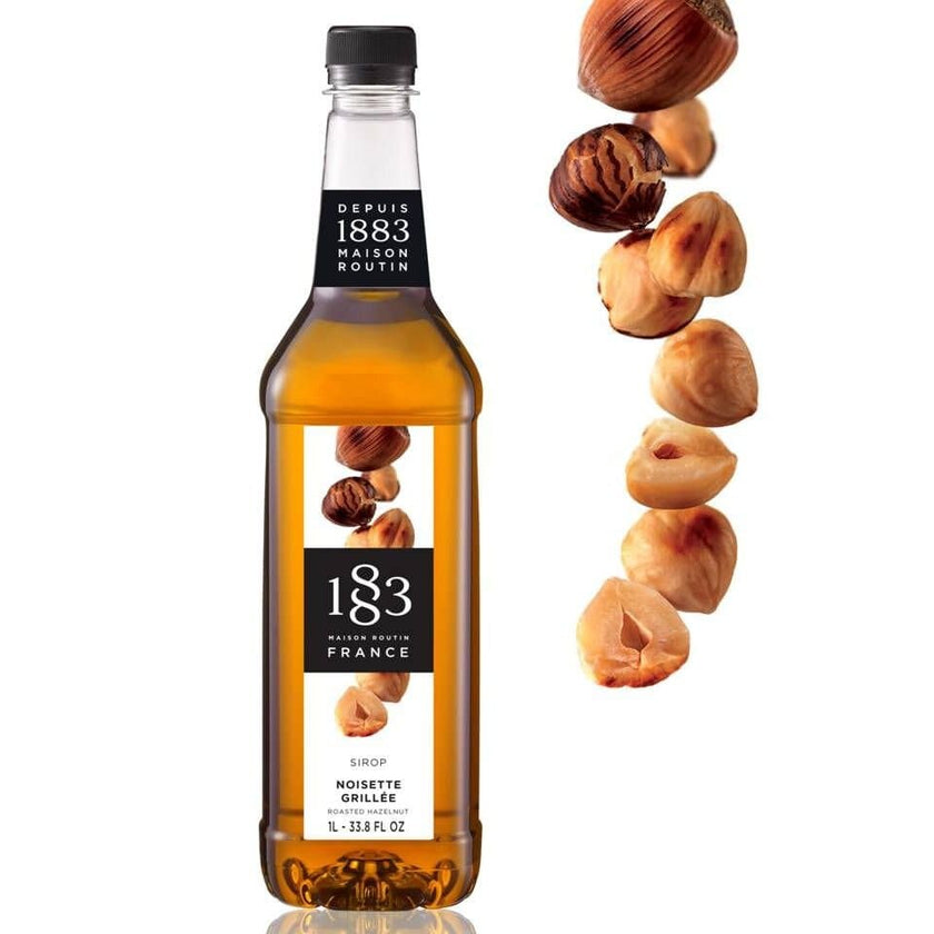 1883 Maison Routin Roasted Hazelnut Syrup | 1 Litre Plastic Bottle – A1 ...