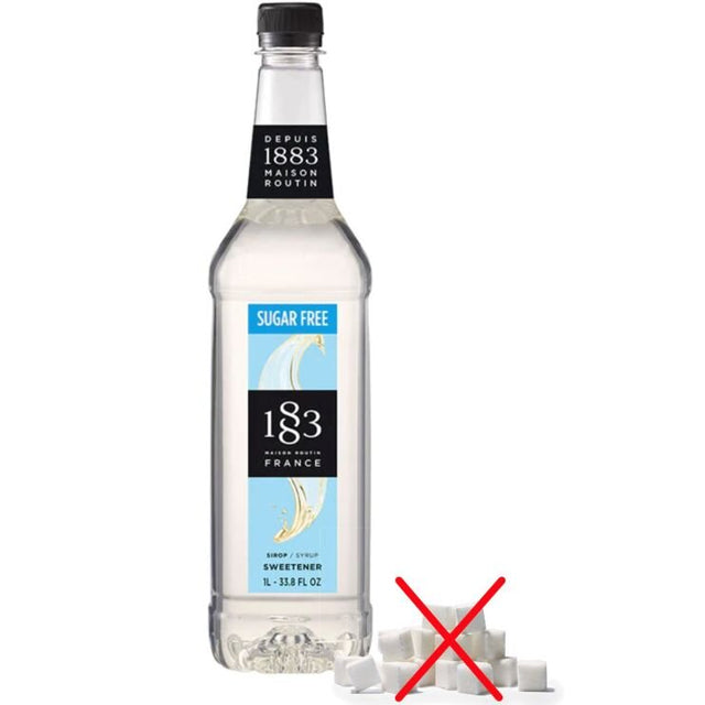 1883 Maison Routin Sugar Free Sweetener Syrup | 1 Litre – A1 Coffee