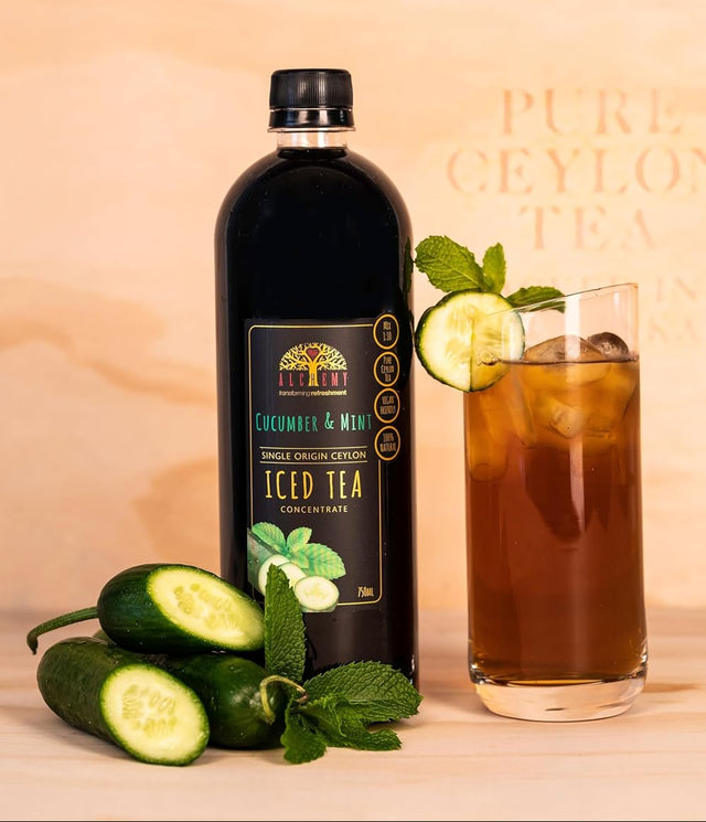 Alchemy Cucumber Mint Iced Tea Concentrate | 750ml Bottle – A1 Coffee