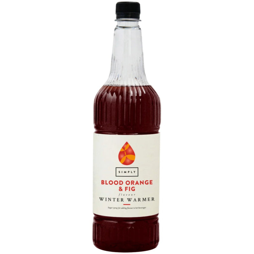 Simply Blood Orange & Fig Winter Warmer Syrup | 1 Litre Bottle – A1 Coffee