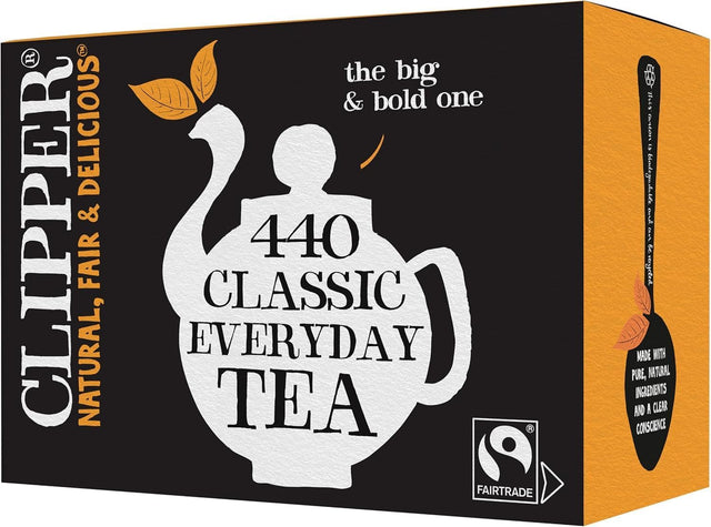 Fairtrade Clipper Classic Everyday 1 Cup Tea Bags | 440 – A1 Coffee