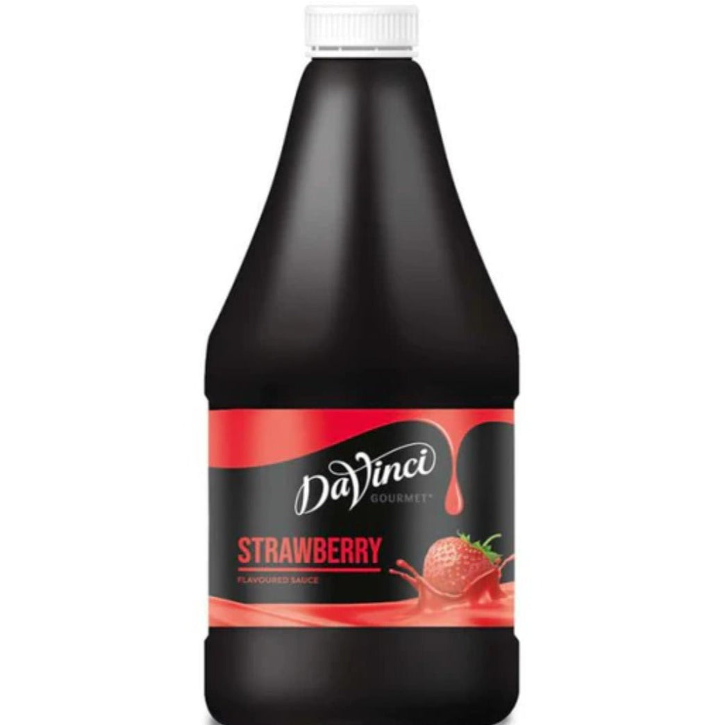 DaVinci Strawberry Topping Sauce | 6 x 2.5kg Cartons – A1 Coffee