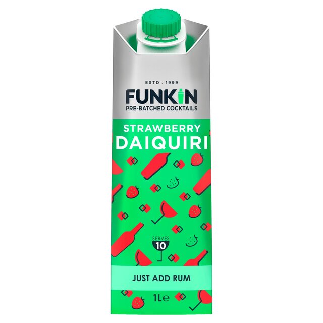 Funkin Cocktails Strawberry Daiquiri Mix (1 Litre) – A1 Coffee
