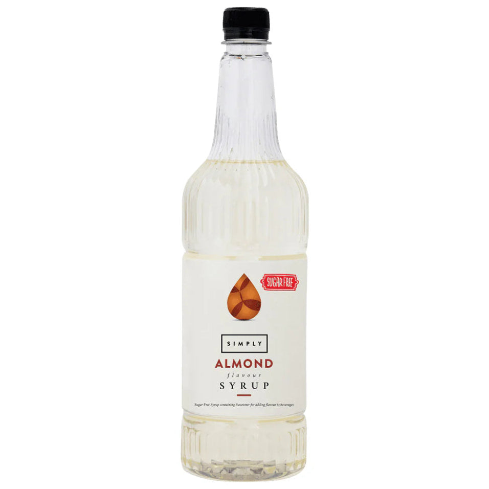 Simply Almond Sugar Free Syrup | 1 Litre – A1 Coffee