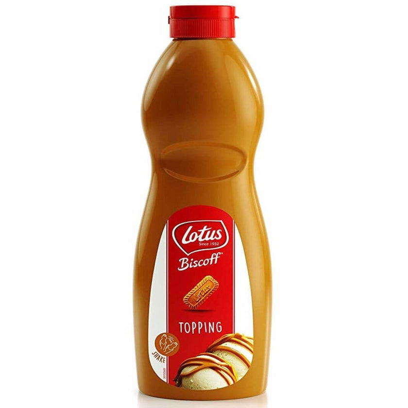 Lotus Biscoff Speculoo Topping Sauce | 1kg Squeezy Bottle – A1 Coffee