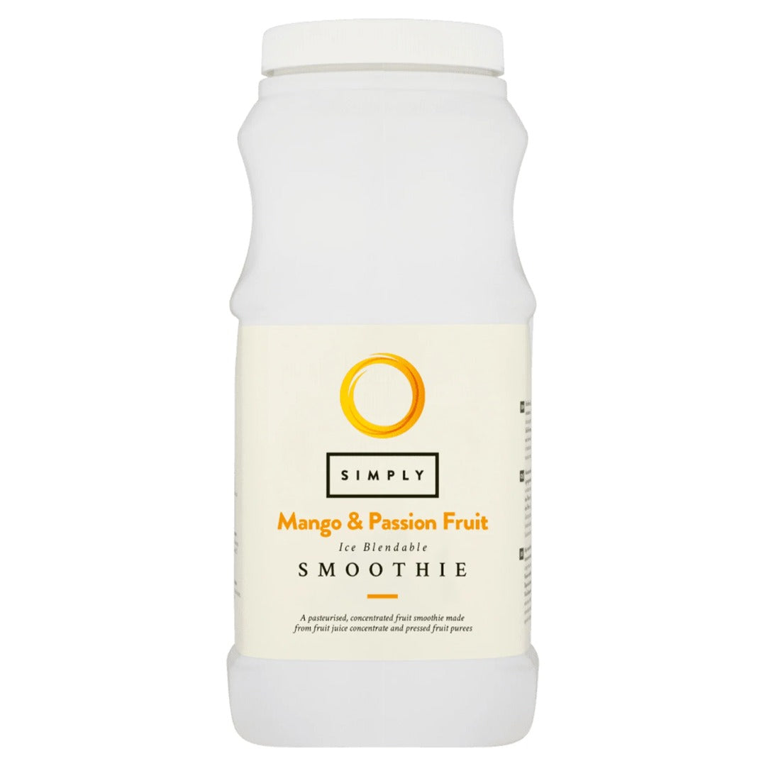 Simply Mango Passionfruit Smoothie Base | 12 x 1 Litre – A1 Coffee