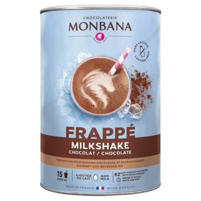 Monbana Premium Chocolate Milkshake Powder | 1kg Tin – A1 Coffee
