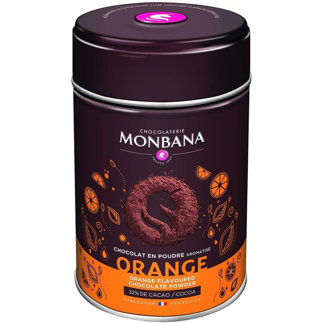 Monbana Orange Hot Chocolate | 250g Tin – A1 Coffee