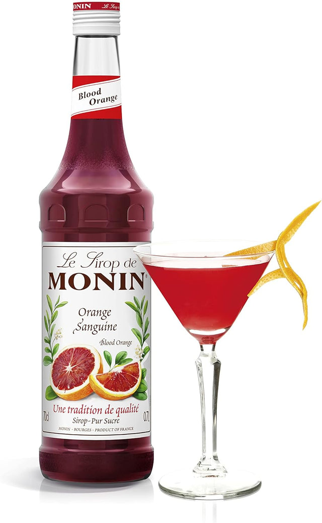 Monin Blood Orange Syrup | 70cl Glass Bottle – A1 Coffee