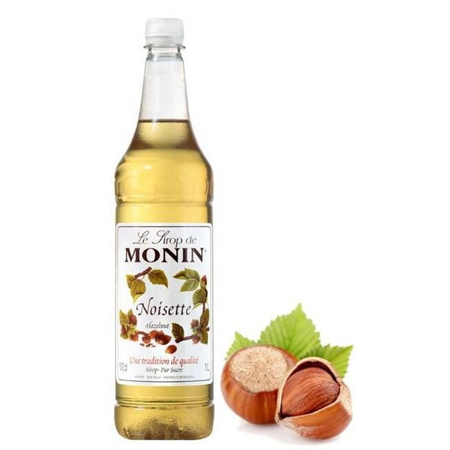 Monin Hazelnut Coffee Syrup | 1 Litre Bottle – A1 Coffee