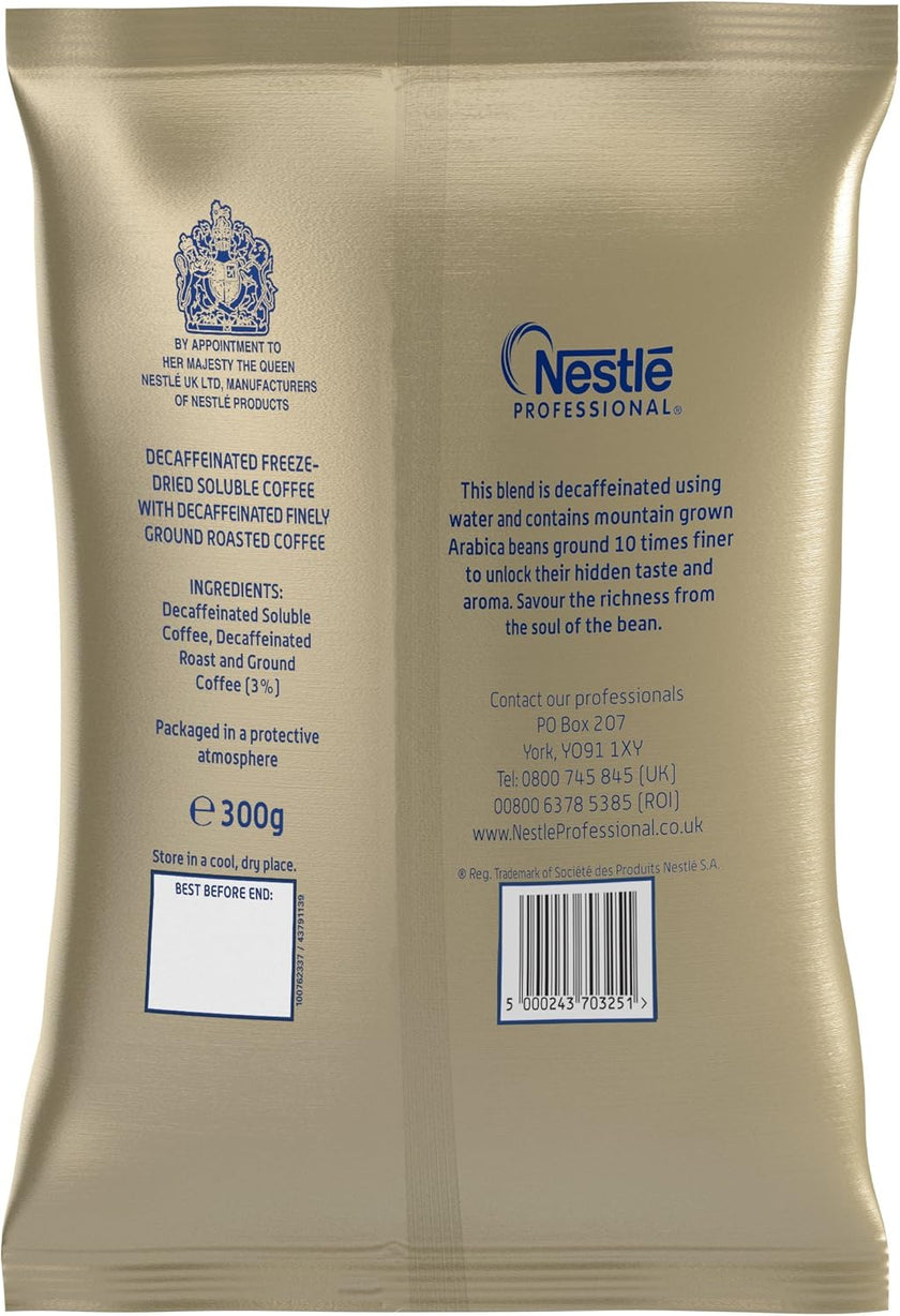Nescafe Gold Blend Decaf Vending Coffee | 300g Bag – A1 Coffee