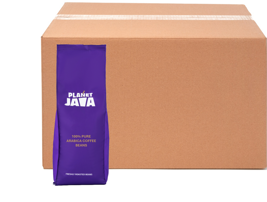 Planet Java 100% Pure Arabica Coffee Beans | 25 x 1kg Bags – A1 Coffee