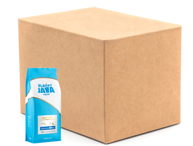 Planet Java Blue Label Swiss Water Decaf 100% Arabica Coffee Beans | 20 ...