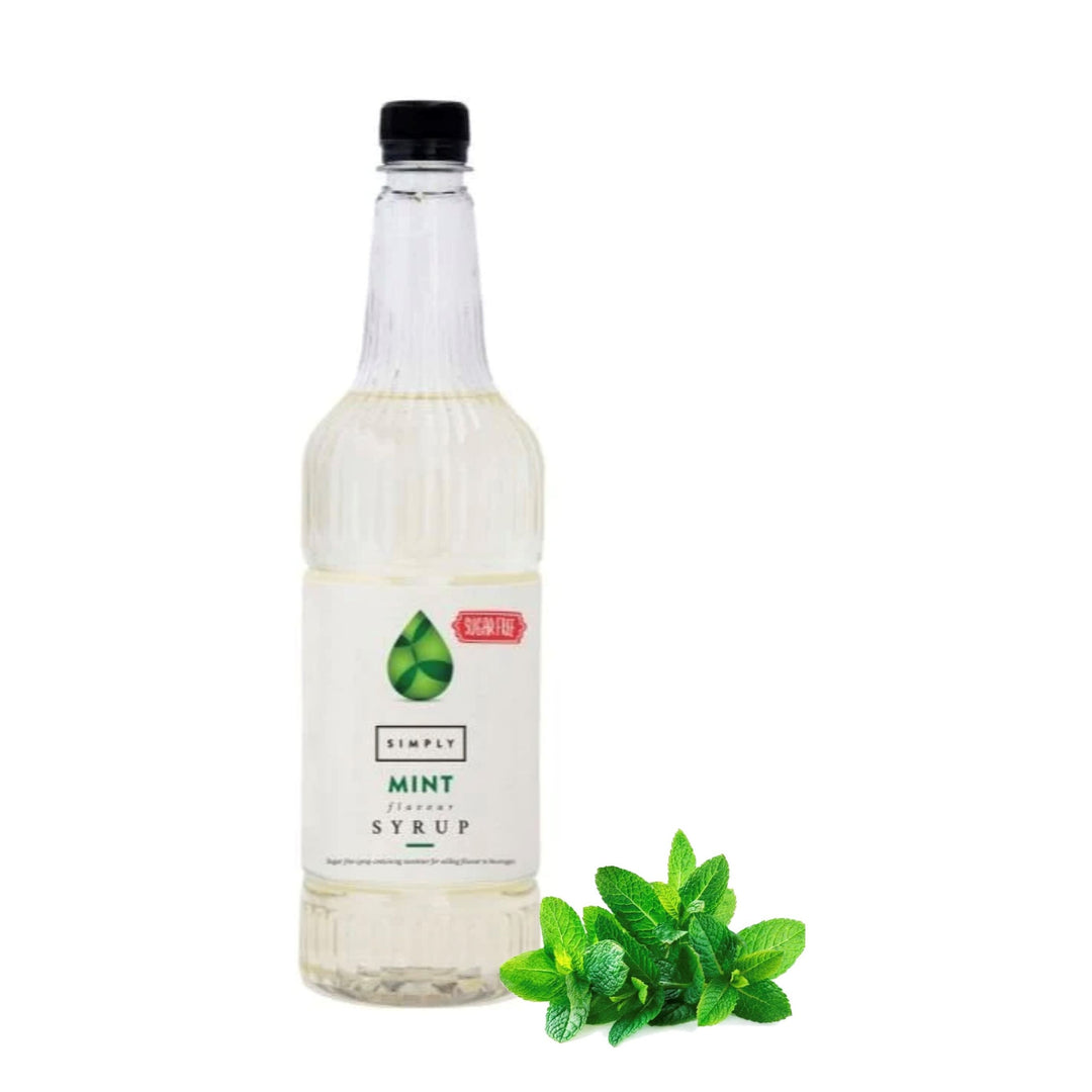 Simply Sugar Free Mint Syrup | 1 Litre | A1 Coffee