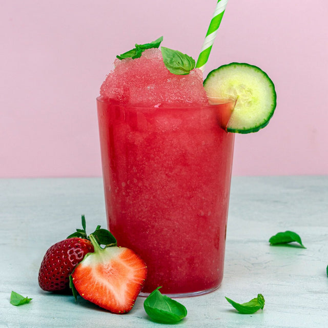 Simply Strawberry Basil & Cucumber Cooler Syrup | 1 Litre Bottle – A1 ...