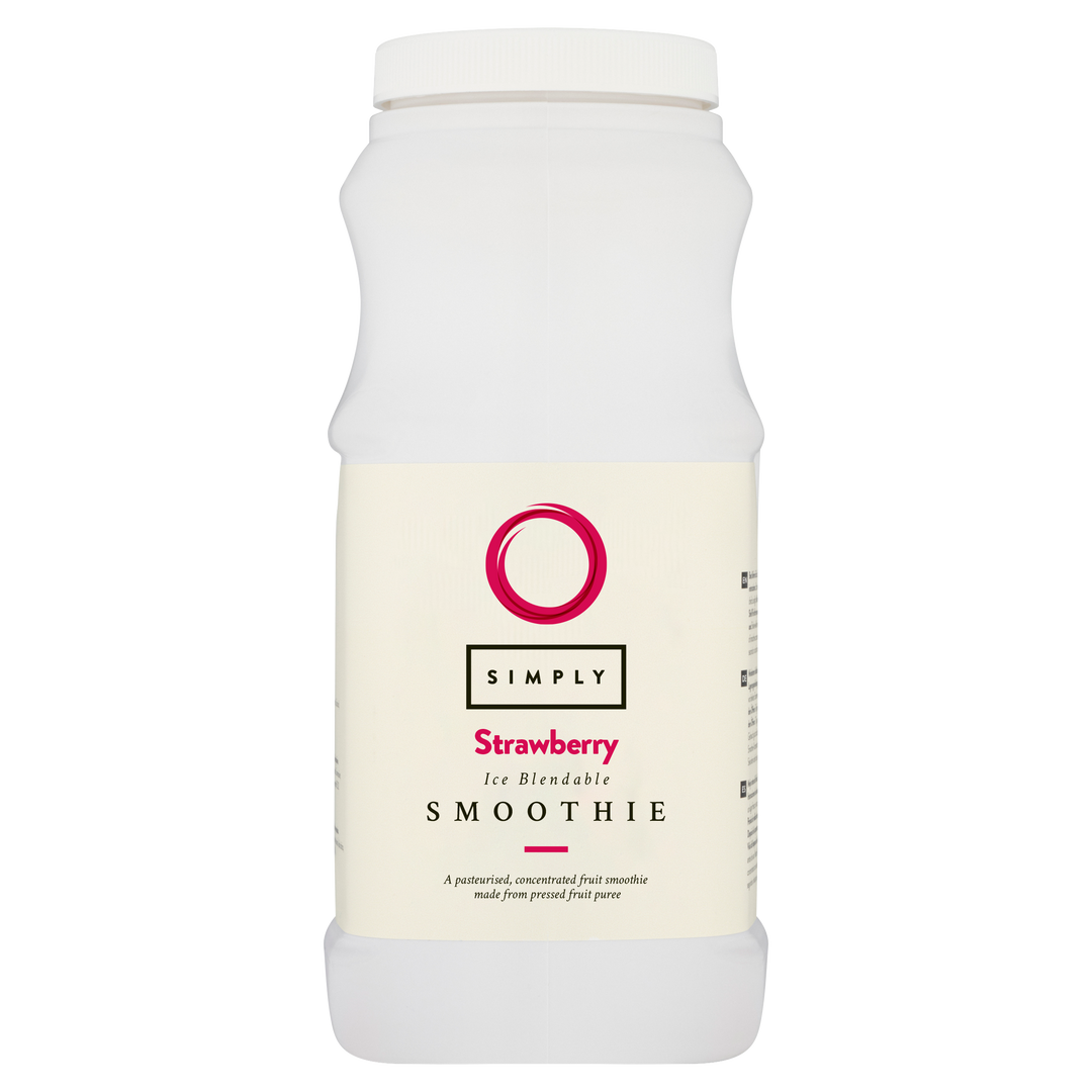 Simply Strawberry Fruit Smoothie Base | 12 x 1 Litre – A1 Coffee