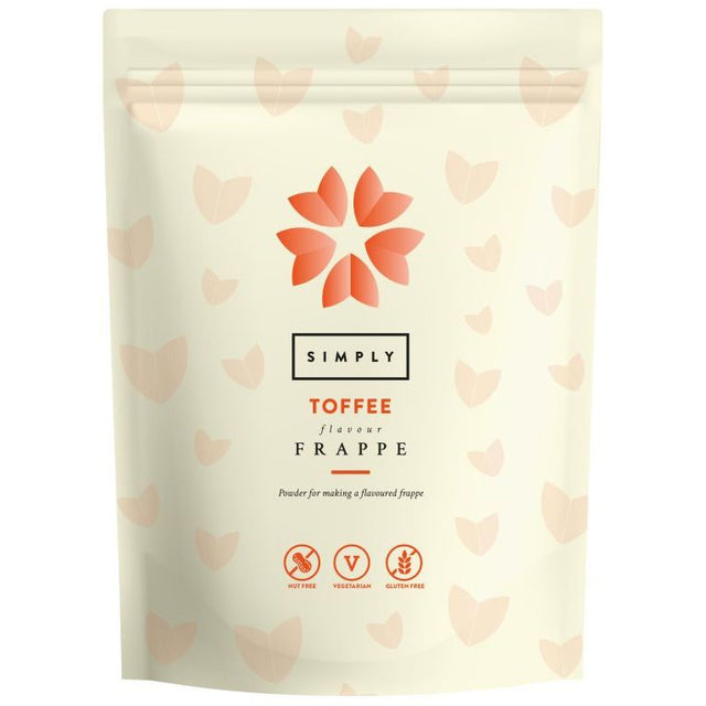 Simply Toffee Frappe Powder | 1kg Resealable Pouches – A1 Coffee