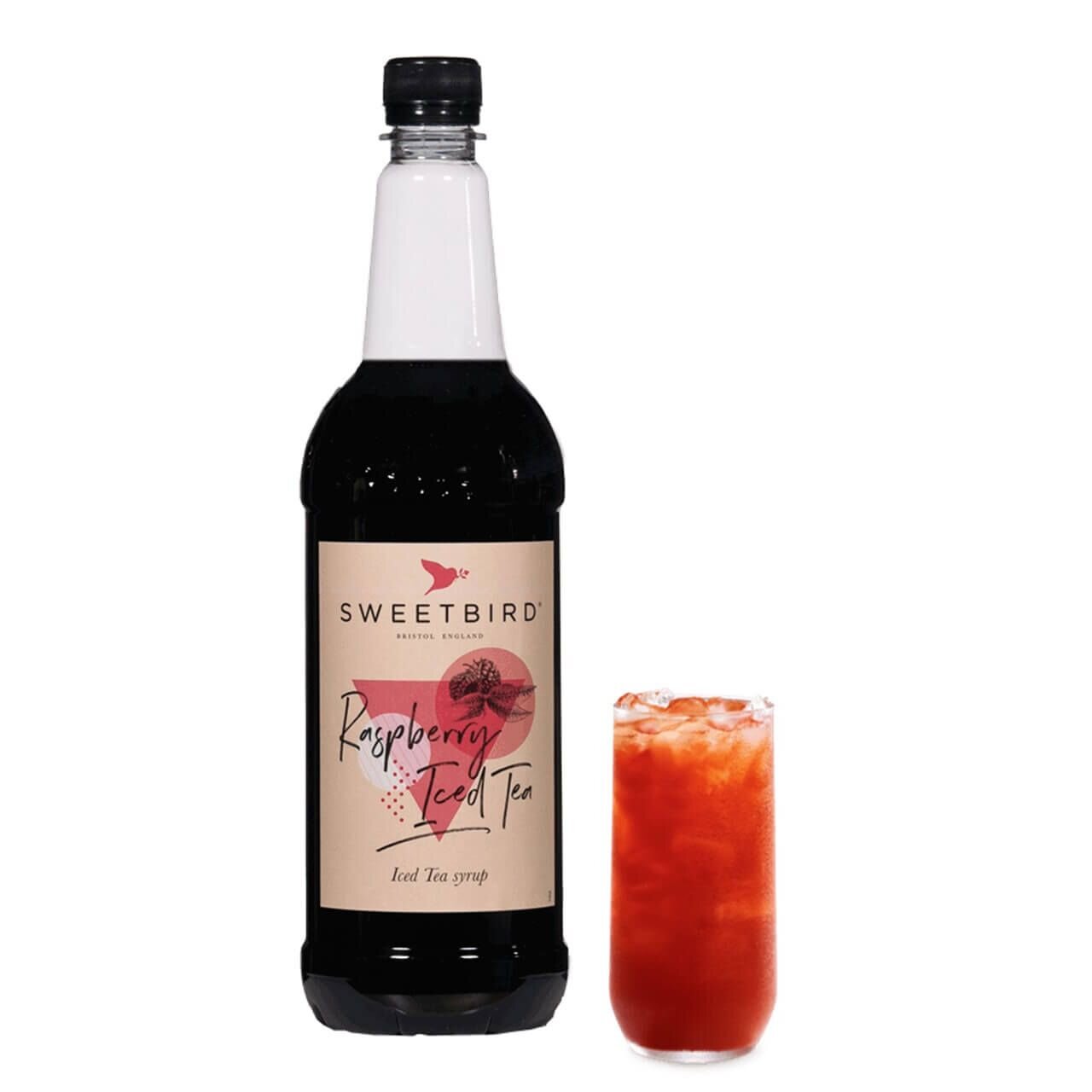 Sweetbird Raspberry Iced Tea Syrup | 1 Litre Bottle – A1 Coffee