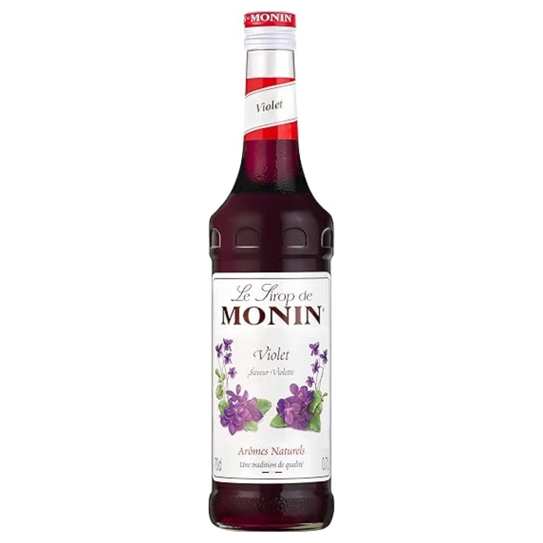 Monin Violet Syrup | 70cl Glass Bottle | A1 Coffee