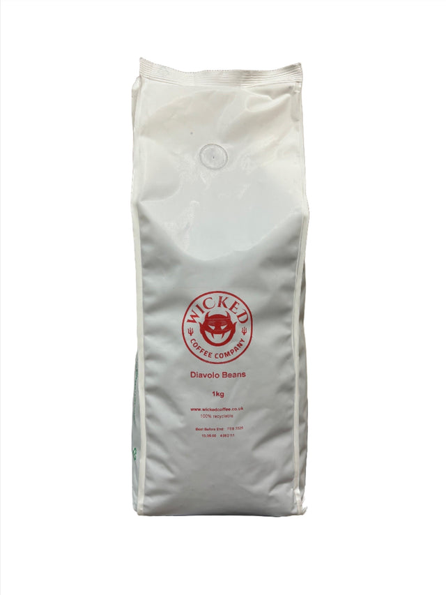 Wicked Diavolo Espresso Coffee Beans | 6 x 1kg Bags – A1 Coffee