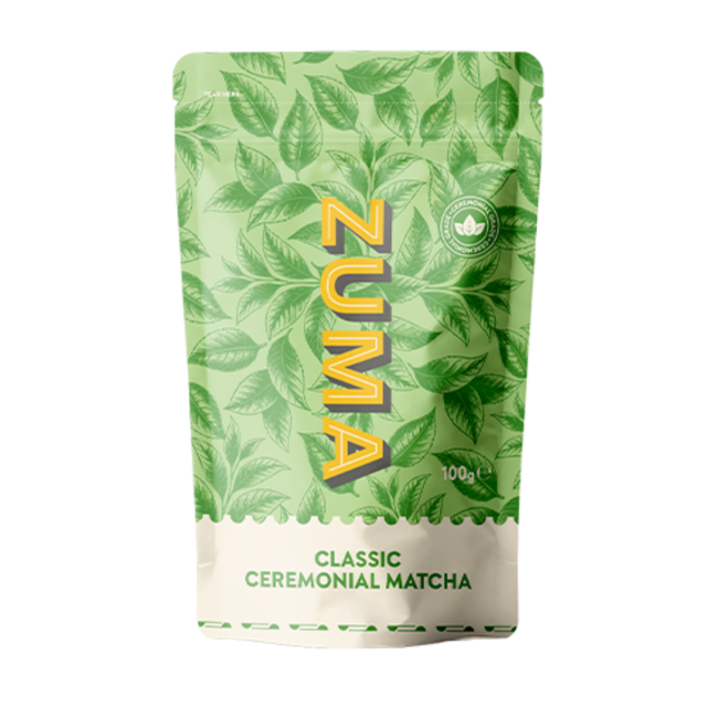 Zuma Classic Ceremonial Matcha Powder | 10 x 100g Resealable Pouch – A1 ...