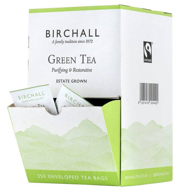 Birchall Fairtrade Green Tea Bags | Box Of 250 – A1 Coffee