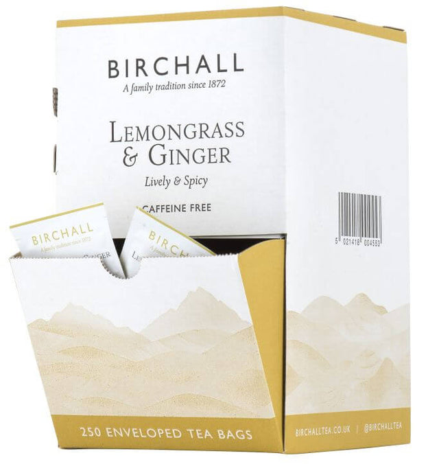 Birchall Lemongrass & Ginger Tea Bags | Box Of 250 – A1 Coffee