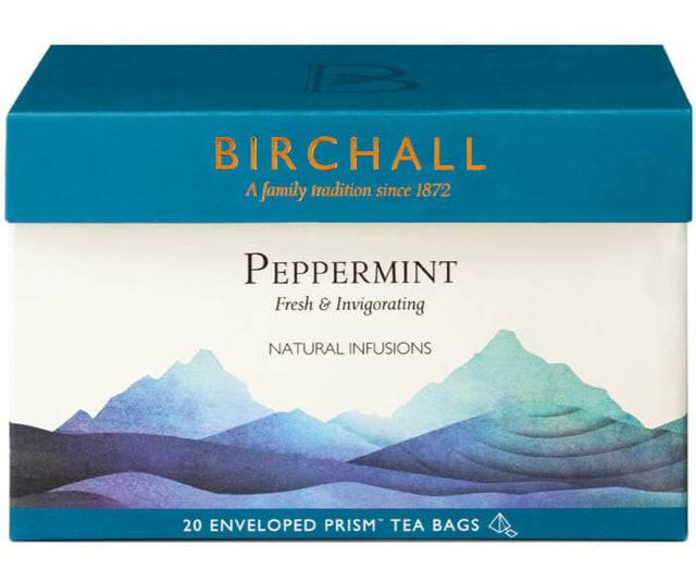 Birchall Peppermint Prism Tea Bags | Box Of 20 | A1 Coffee
