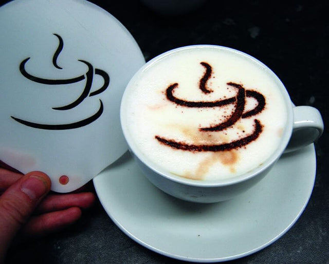 Coffee Cup Stencils | A1 Coffee